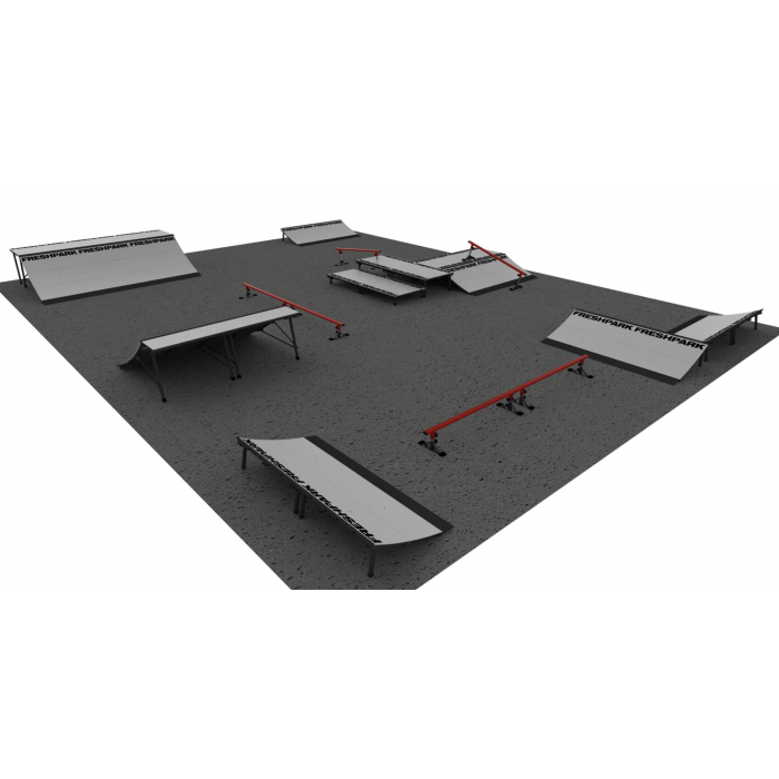 Skatepark Layout 4 by Freshpark™